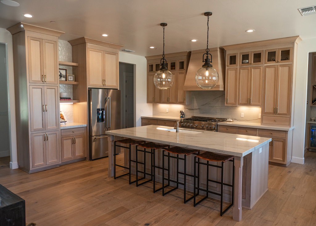 White Oak Wood Kitchen Cabinets - Fast Cabinet Doors